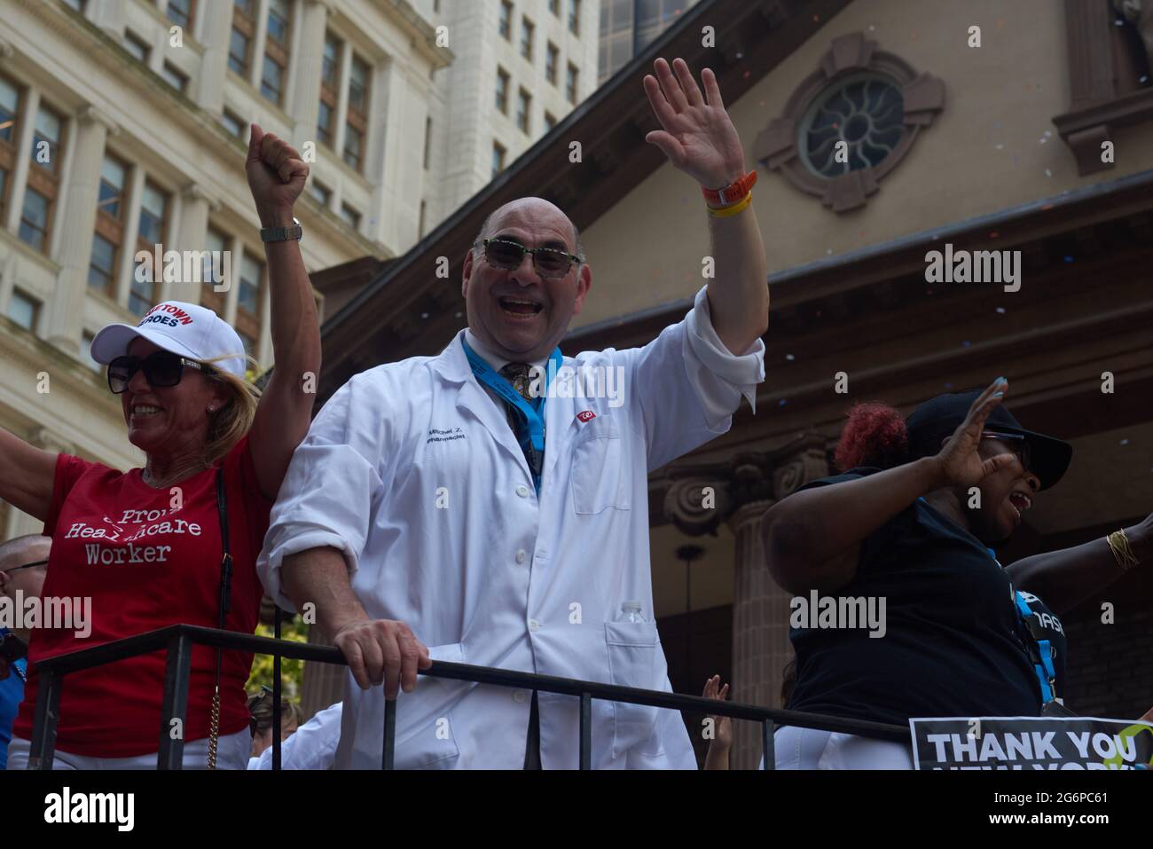 Brooklyn, New York, USA. 7th July, 2021. Hometown Heroes NYC Ticker ...