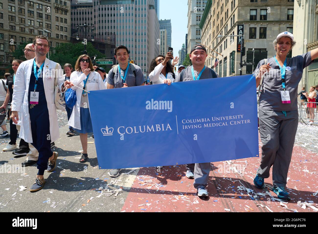 Brooklyn, New York, USA. 7th July, 2021. Hometown Heroes NYC Ticker ...
