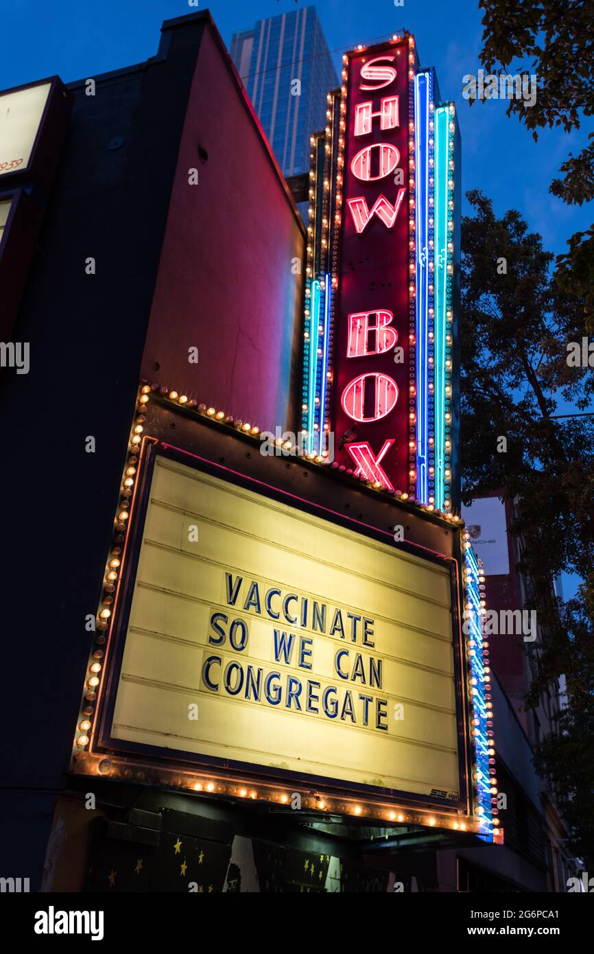 Showbox so do seattle hi-res stock photography and images - Alamy
