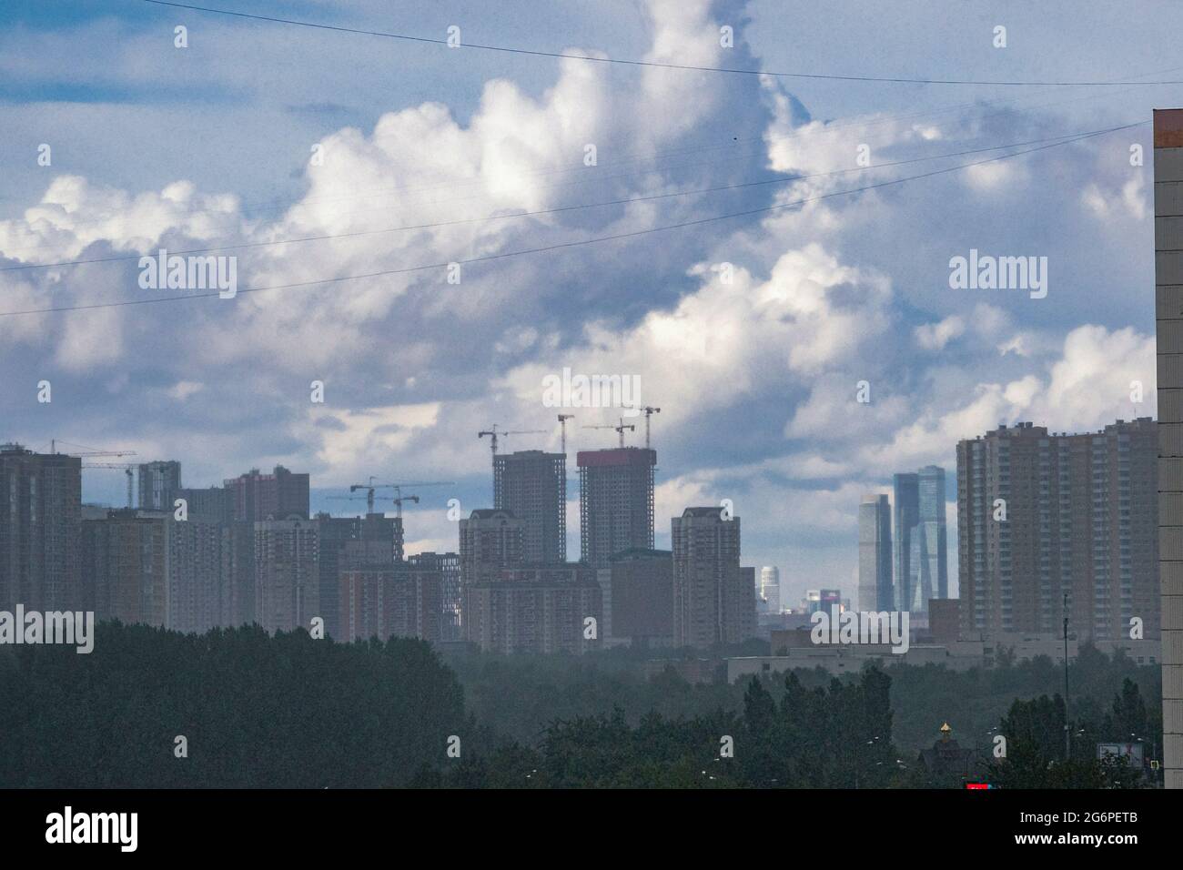 Rain in Moscow, Russia Stock Photo - Alamy