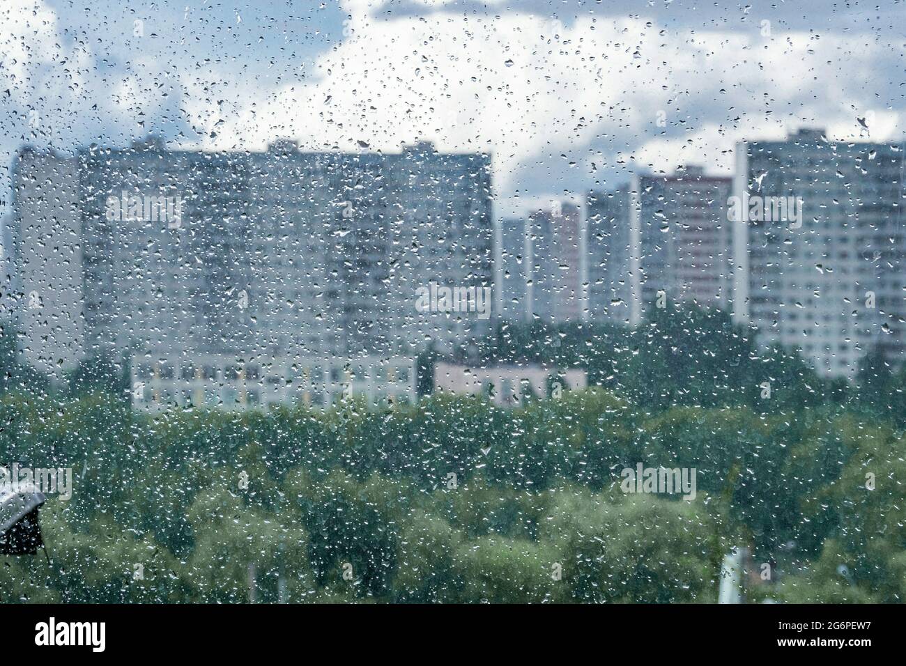 Rain in Moscow, Russia Stock Photo - Alamy