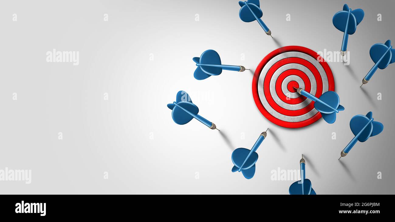 Hitting the target as a success concept with many missed arrows or ...