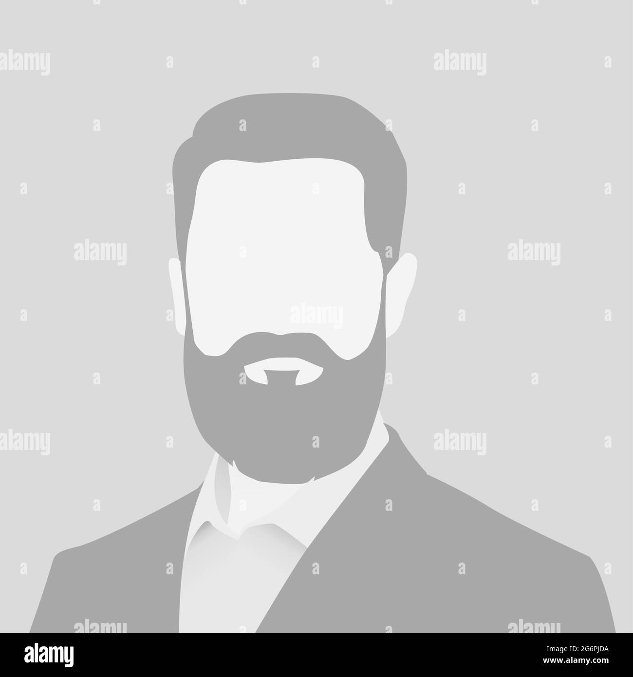 Default avatar photo placeholder. Grey profile picture icon. Business ...