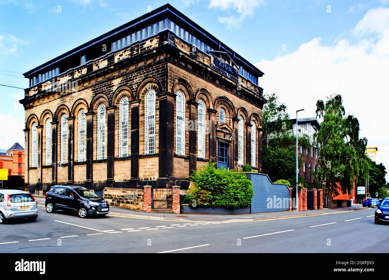 Zion Chapel, George Street, Wakefield, Yorkshire, England Stock Photo ...