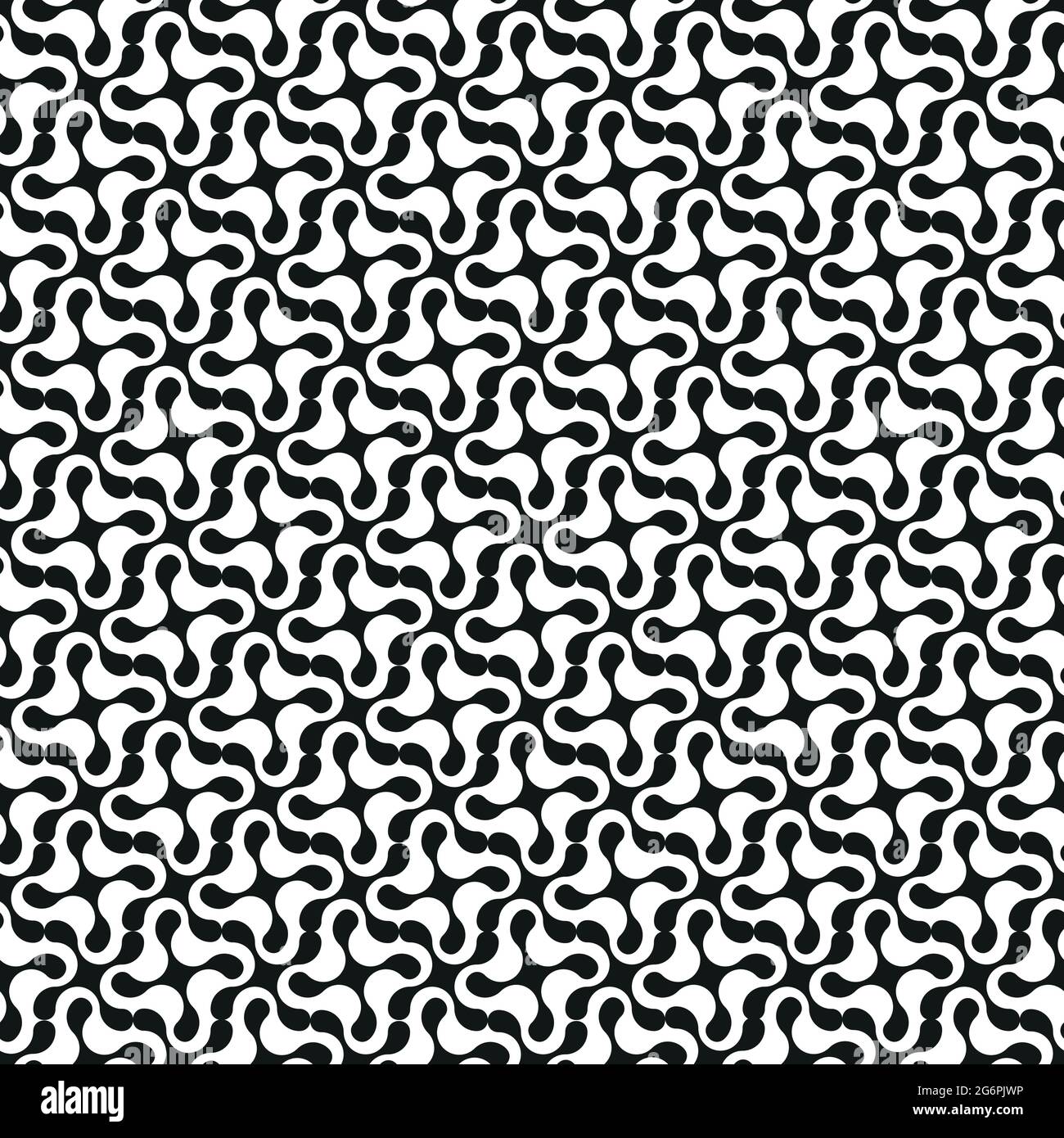 Seamless pattern, various geometric shapes on a white background ...