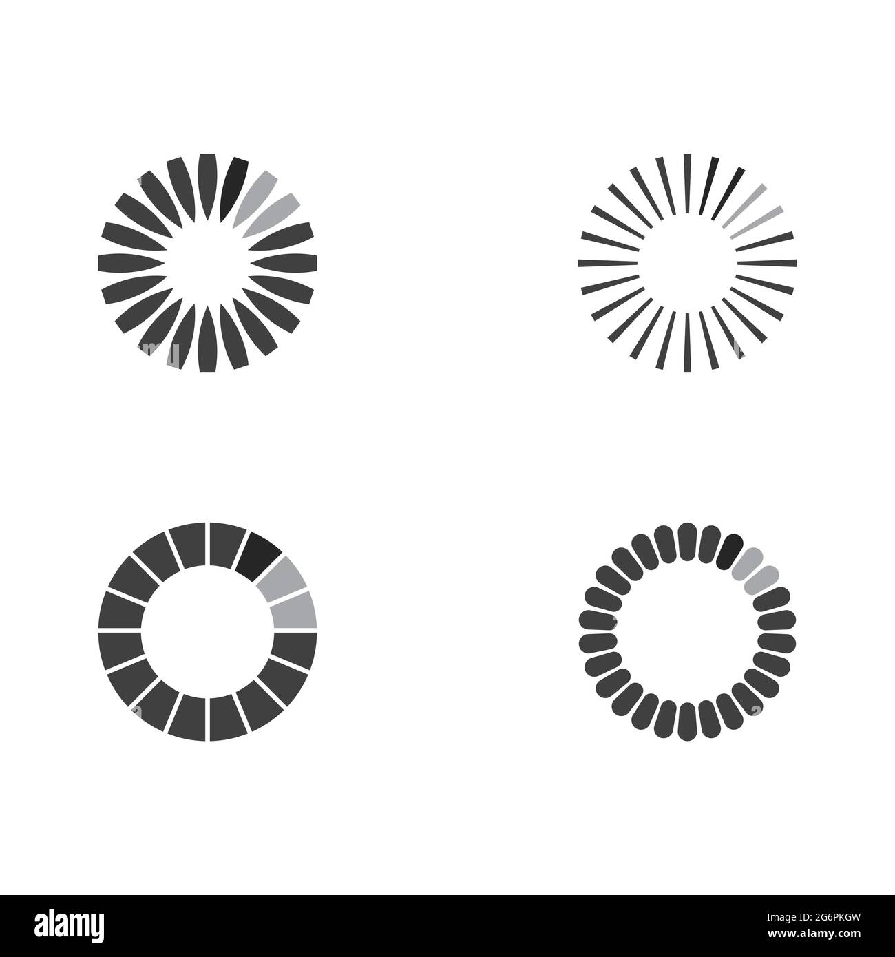 loading Vector icon design illustration Template Stock Vector Image ...