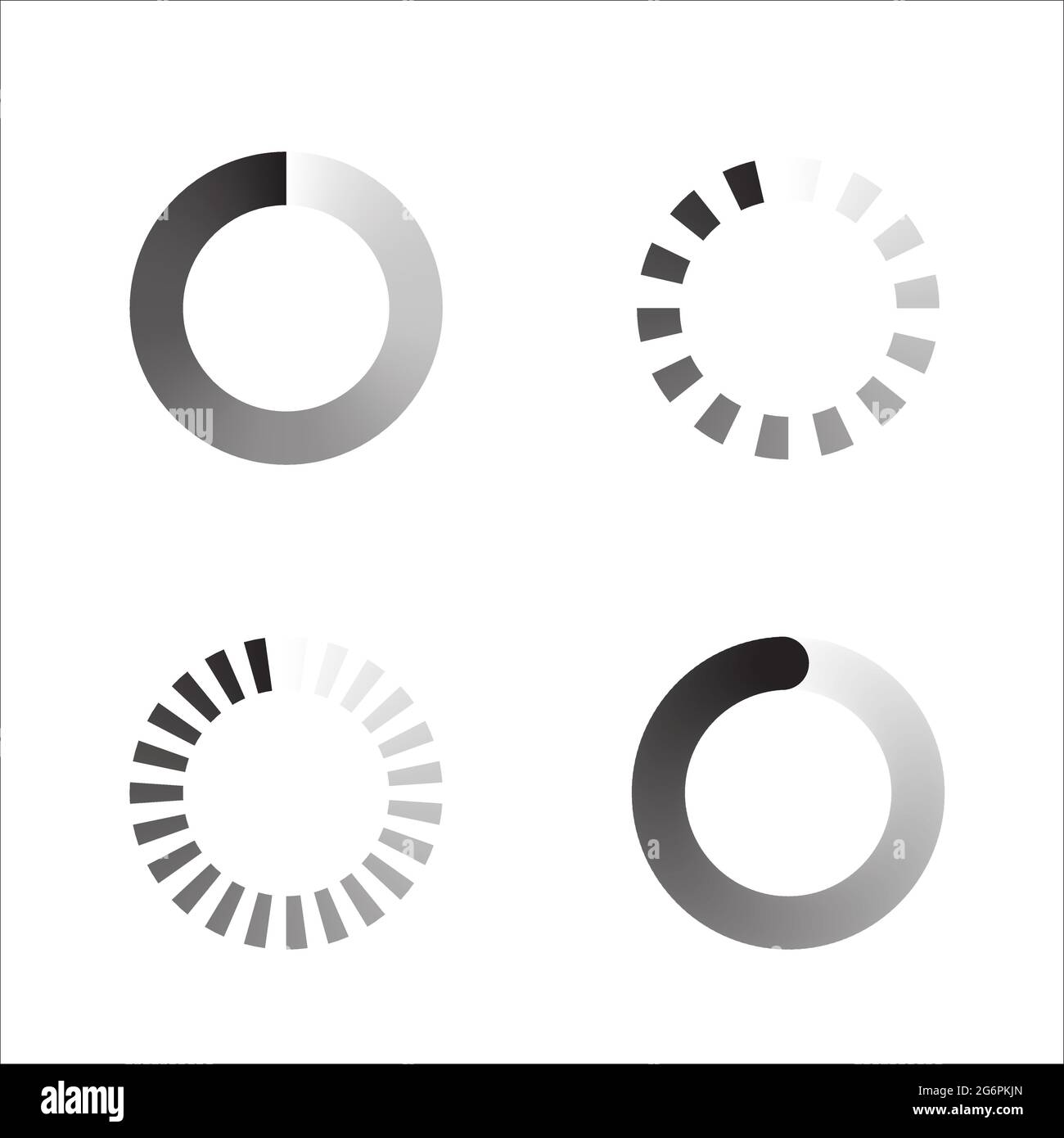 Buffering symbol Stock Vector Images - Alamy