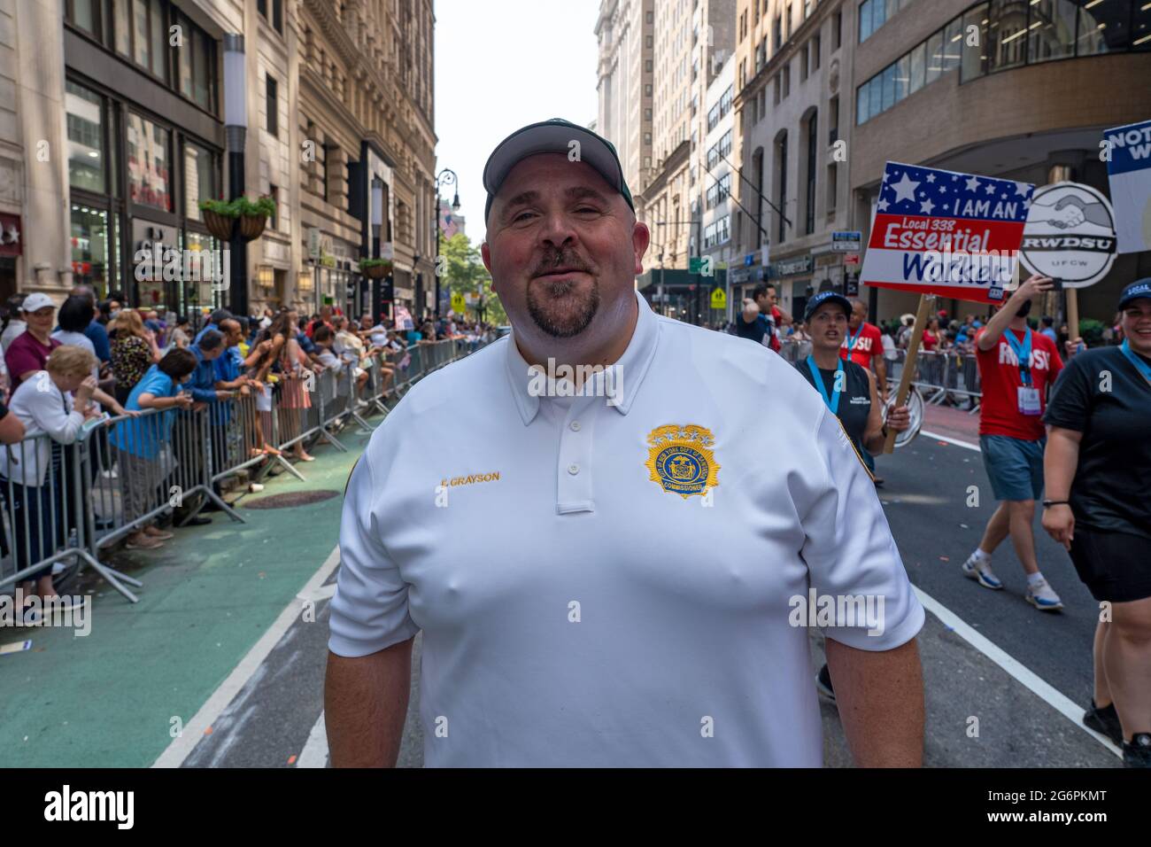 NEW YORK, NY - JULY 07: Commissioner of Sanitation Department Edward ...