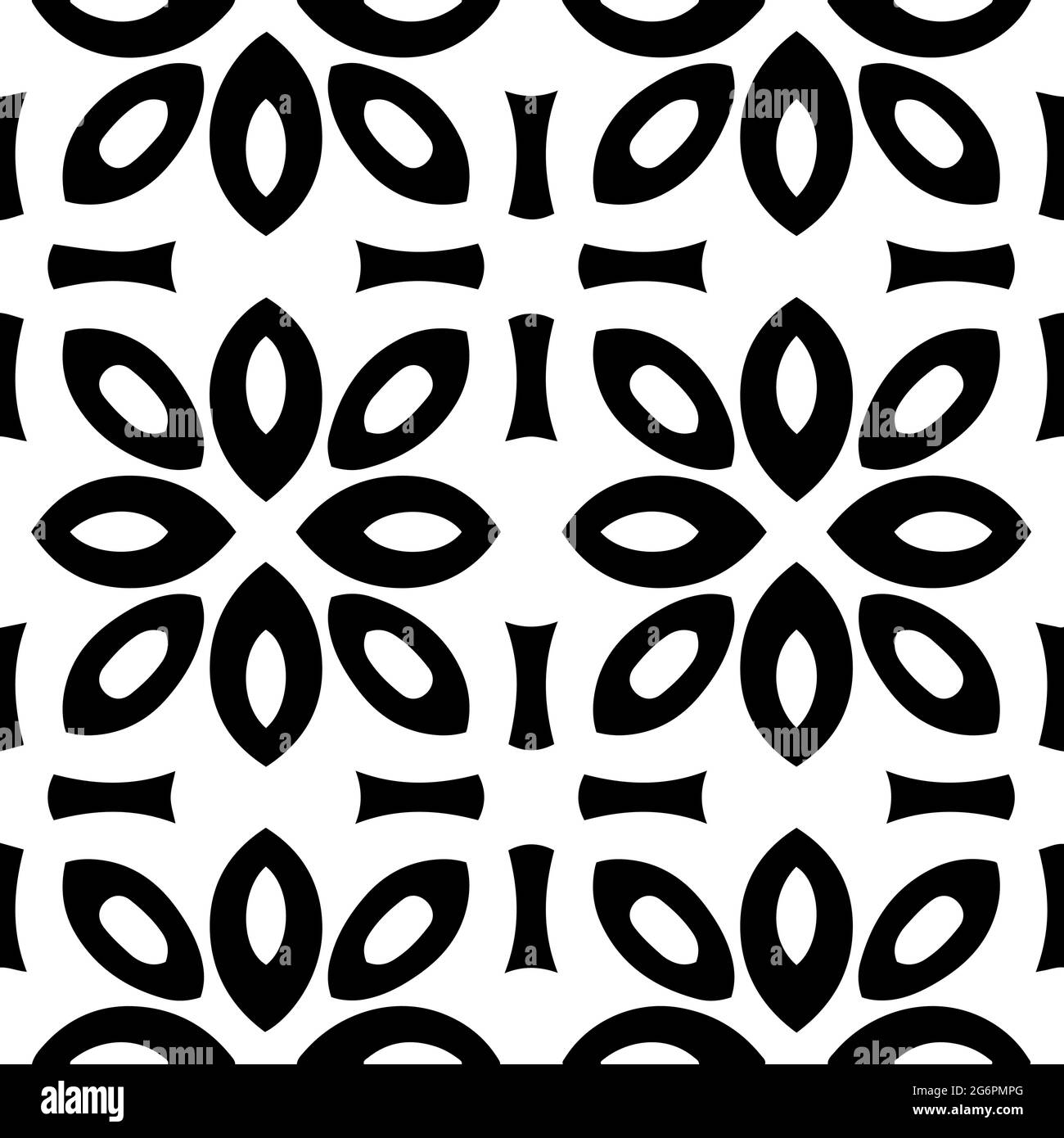 floral seamless pattern background.Geometric ornament for wallpapers ...
