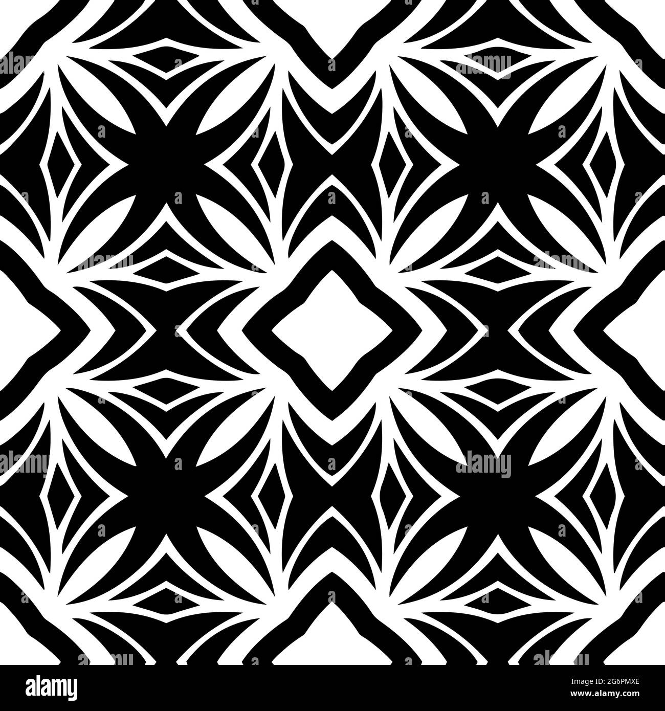 floral seamless pattern background.Geometric ornament for wallpapers ...