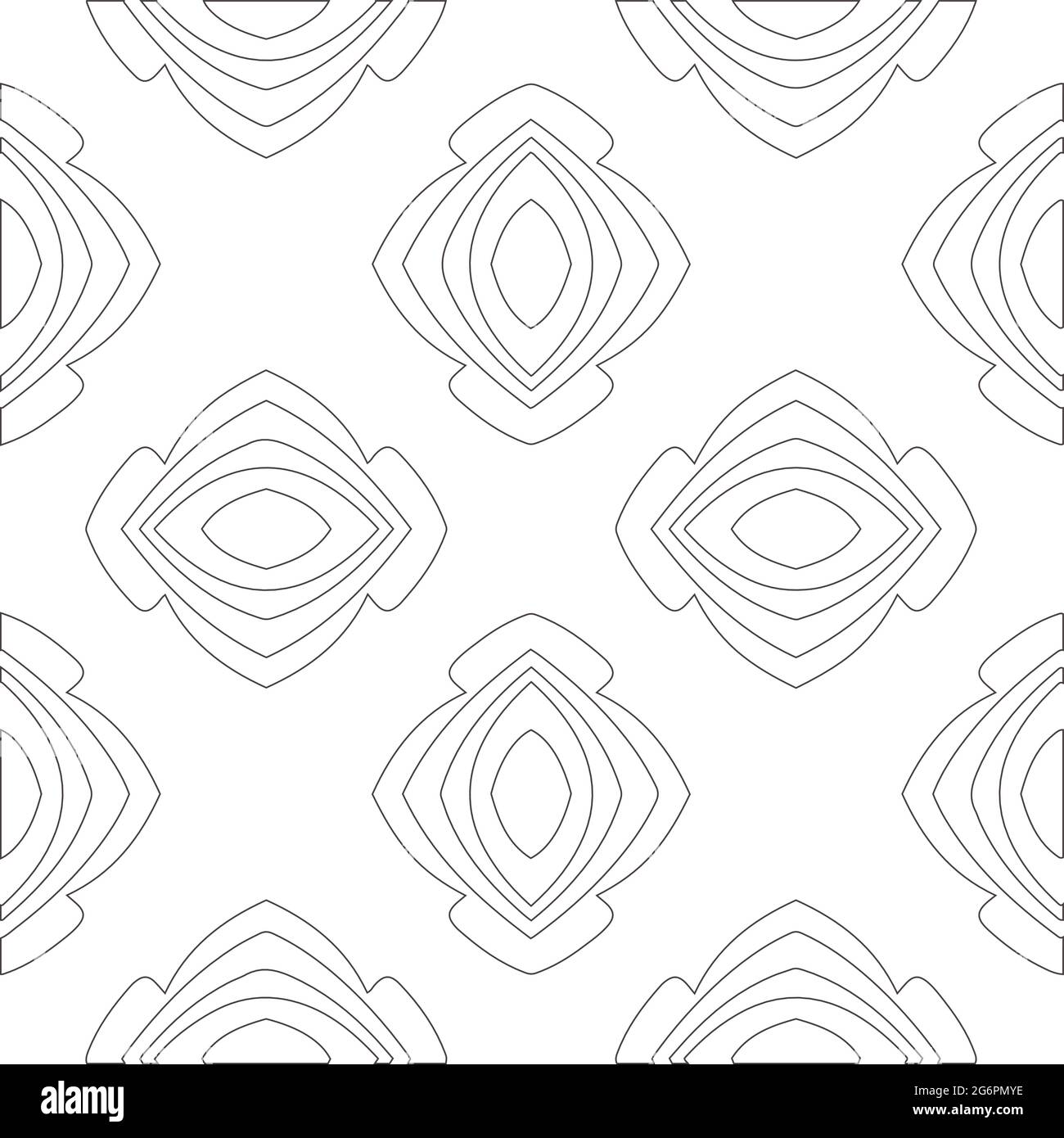 Vector pattern with symmetrical elements . Modern stylish abstract ...