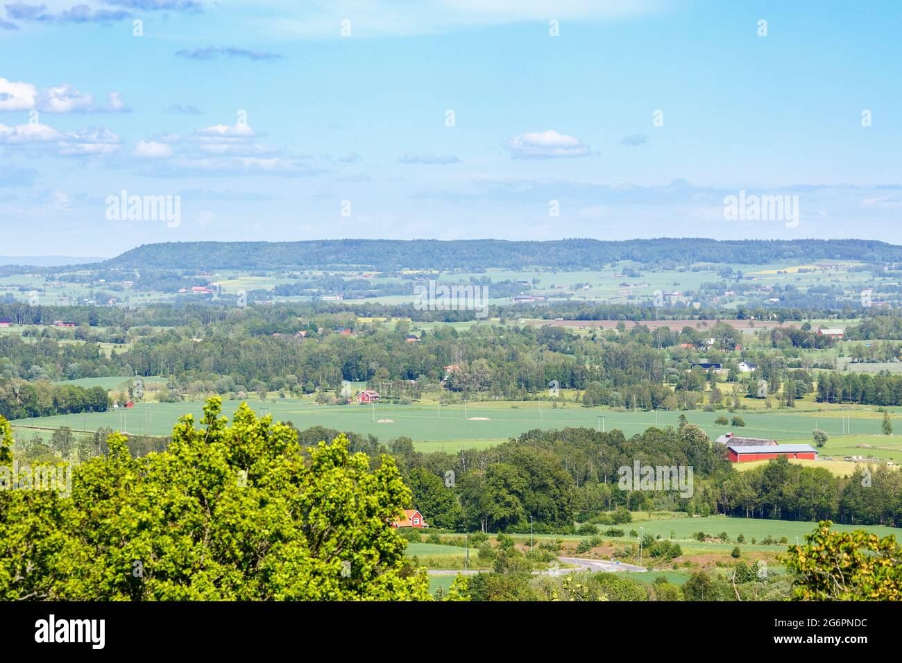 Aerial sweden fields hi-res stock photography and images - Alamy