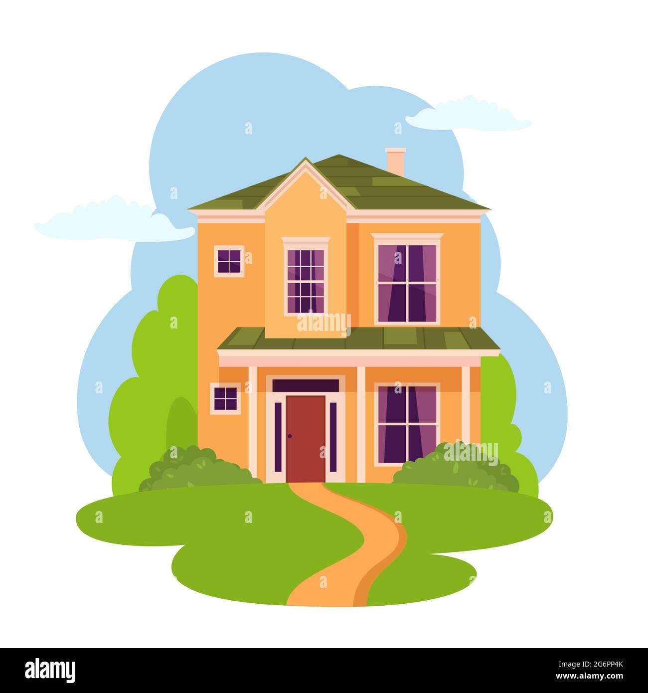 House Illustration Cute