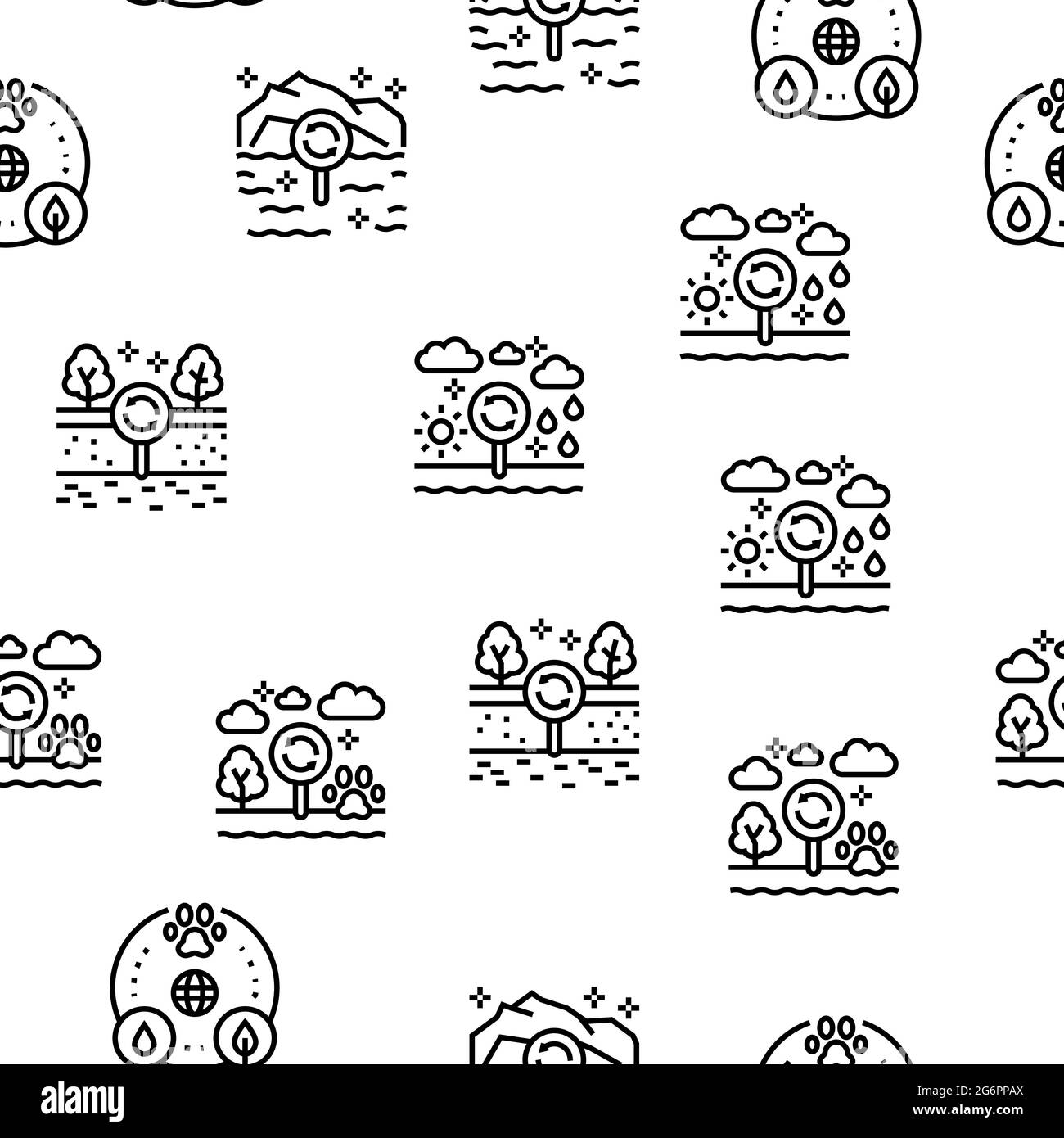 Biodiversity ecosystem animals Black and White Stock Photos & Images ...