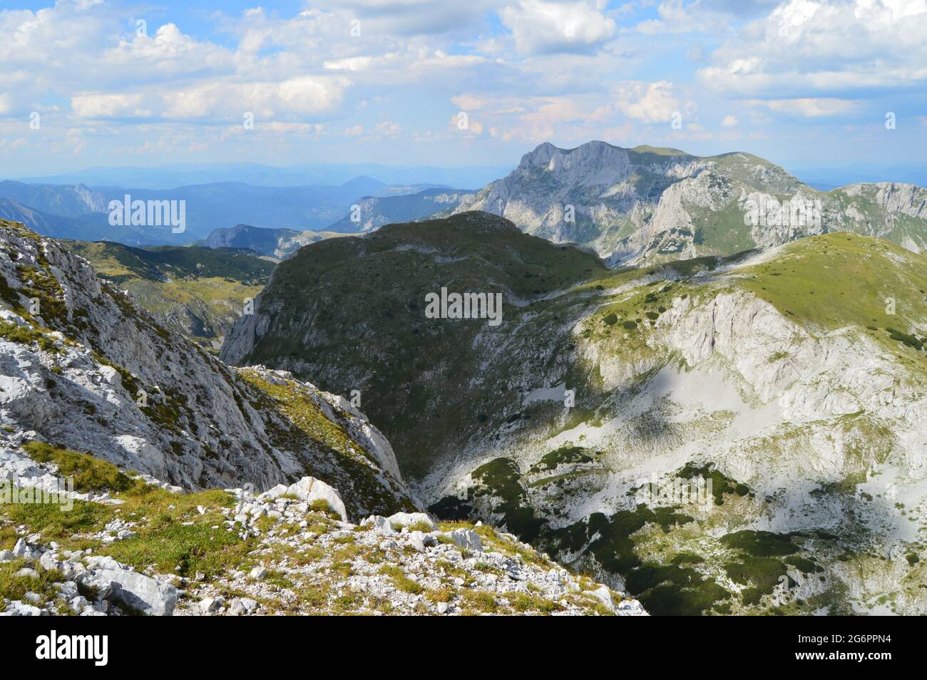 Hiking day on Volujak mountain Stock Photo - Alamy