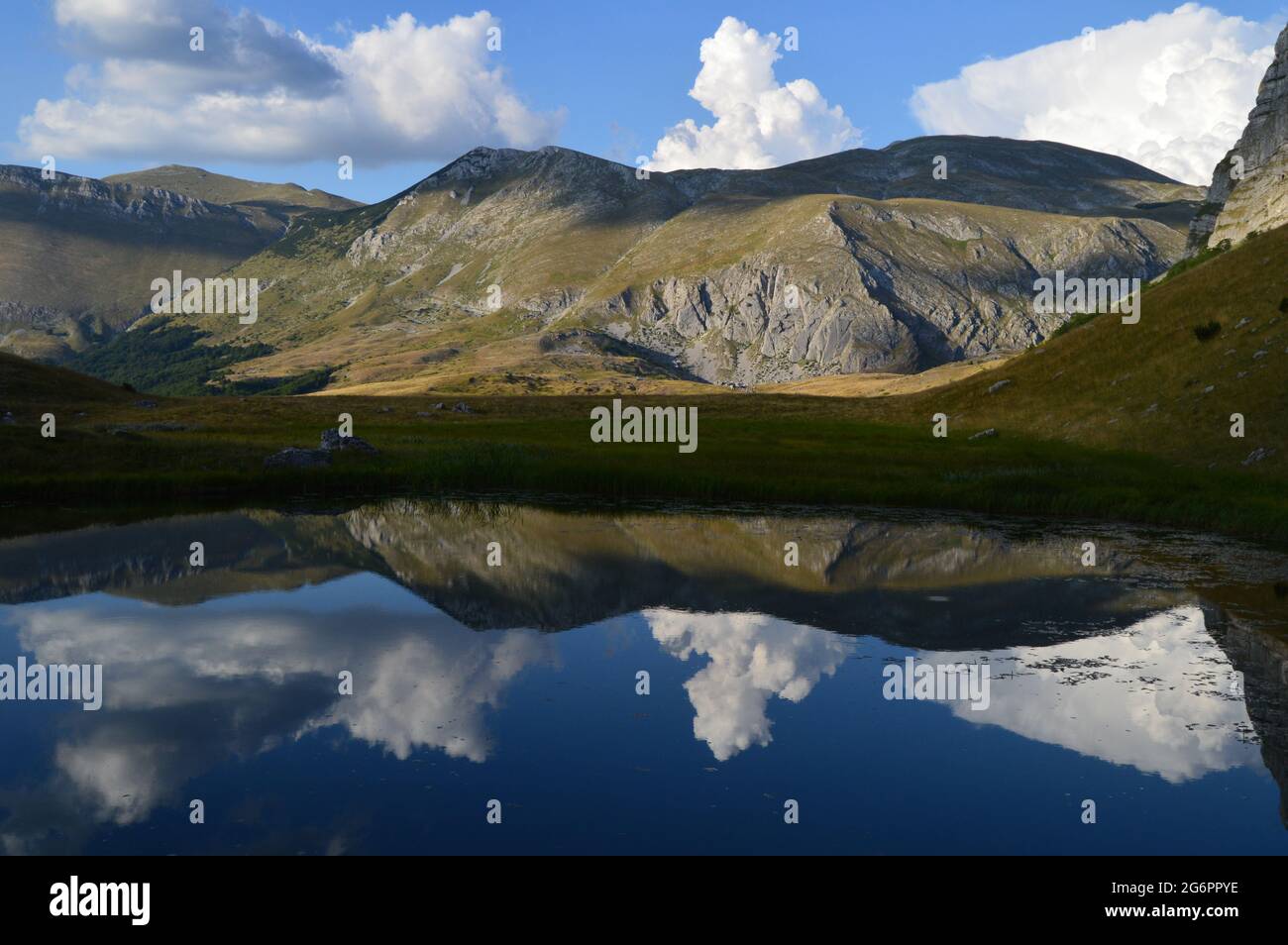 Hiking day on Volujak mountain Stock Photo - Alamy