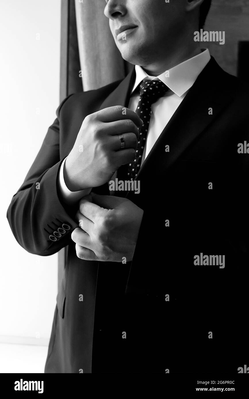 Dominant Man In Suit