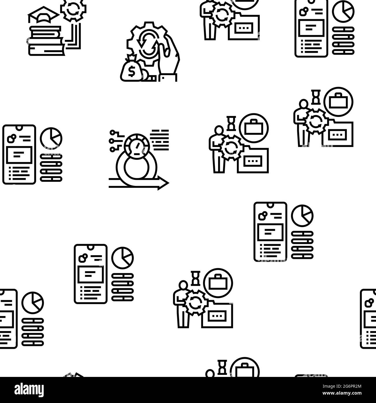 Operations research background Stock Vector Images - Alamy