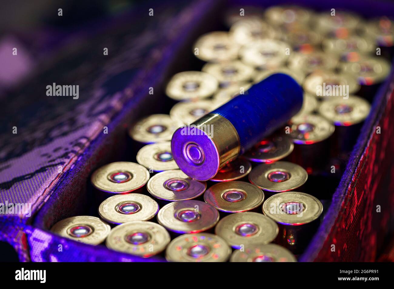 A box of shotgun cartridges hi-res stock photography and images - Alamy