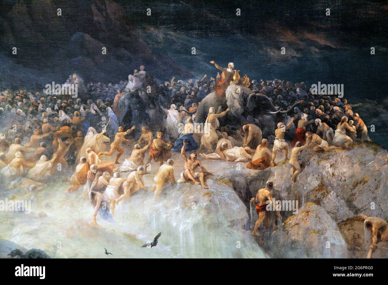 The Deluge 1864 by Ivan Konstantinovich Aivazovsky.Иван Константинович ...