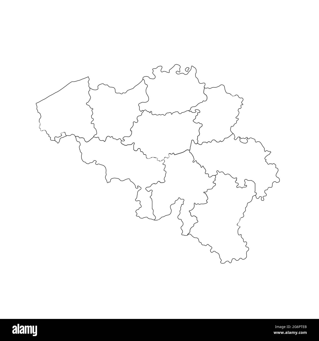 Belgium map in round Black and White Stock Photos & Images - Alamy