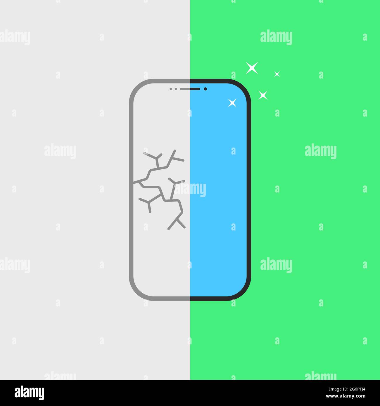 Fix repair cell phone Stock Vector Images - Alamy