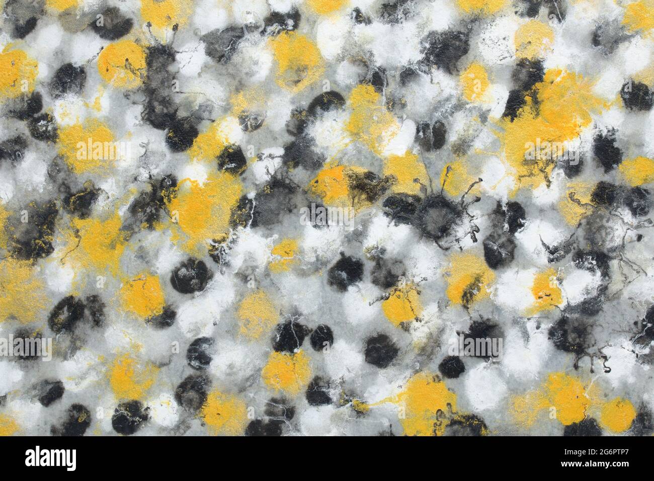 Japanese new year black and gold ink splash, natural sumi texture ...
