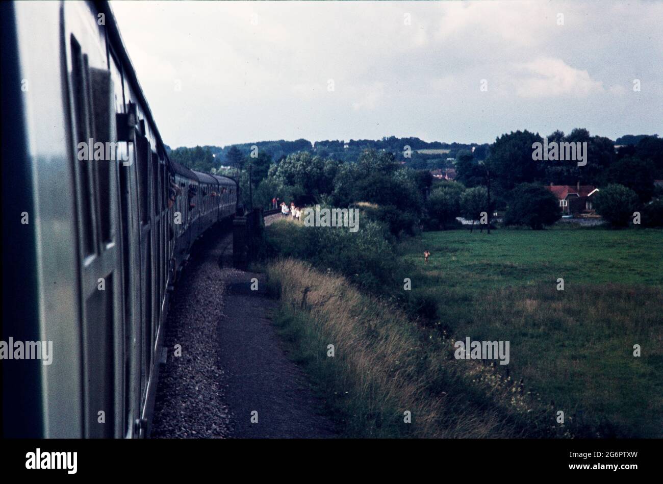 Train Spotting in the UK with a few buses circa 1975. Trains on the ...