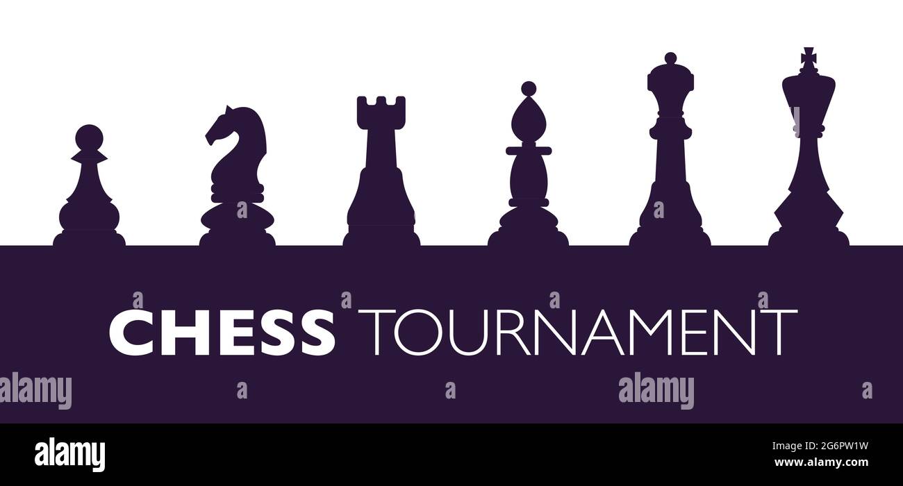 Chess tournament poster template. Sport game flyer design Stock Vector ...