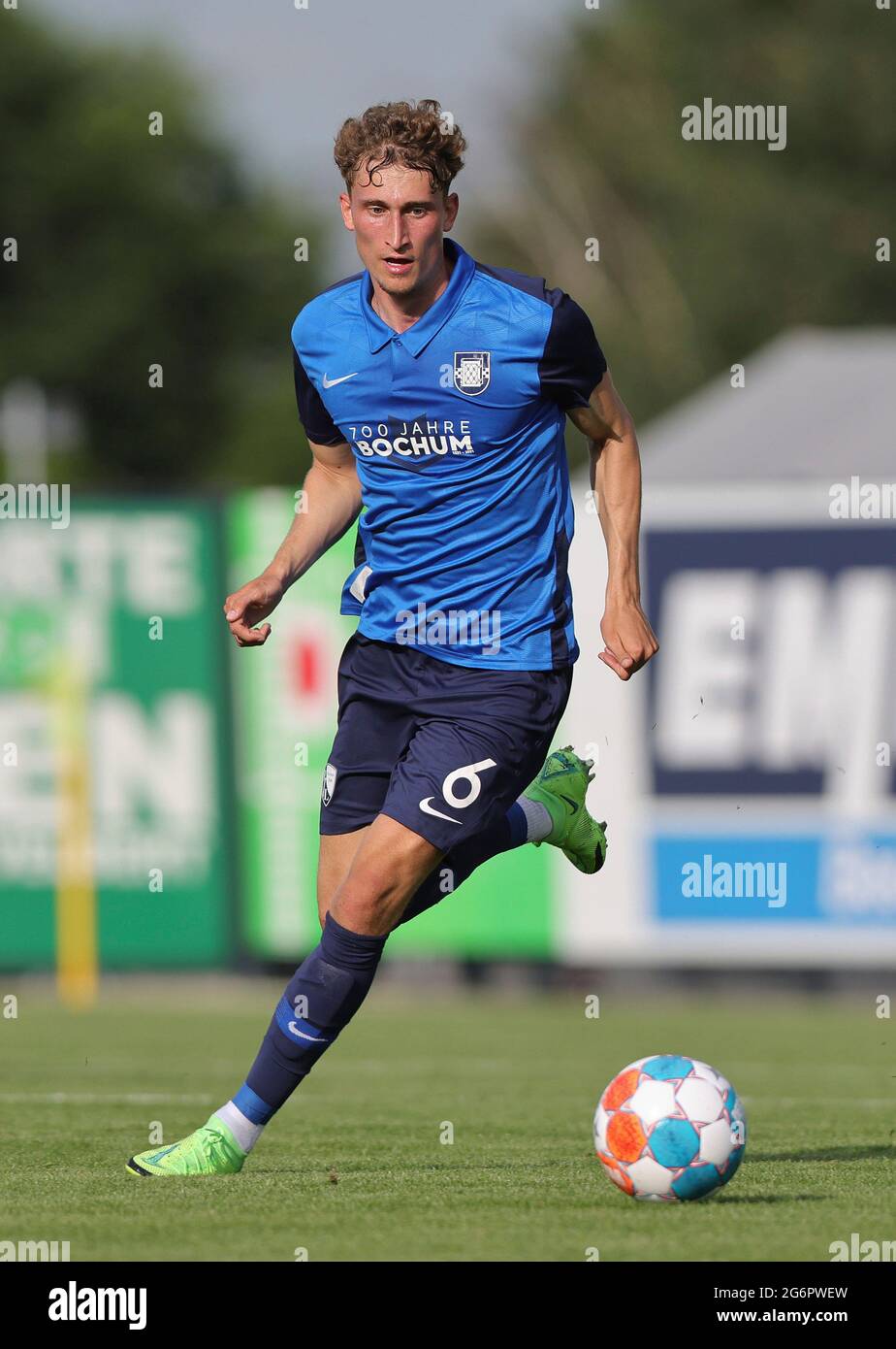 Velbert, Deutschland. 07th July, 2021. firo: 07.07.2021, Fuvuball, 1st ...