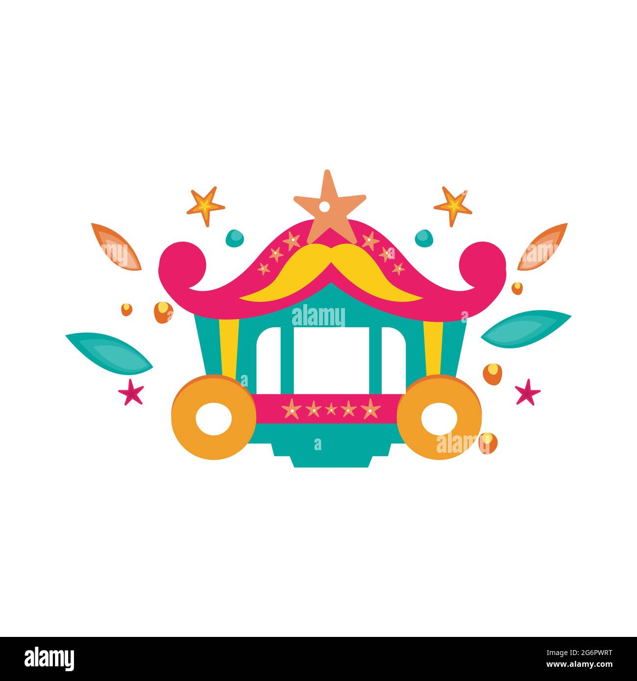 Circus Element Vector design illustration Template Stock Vector Image ...