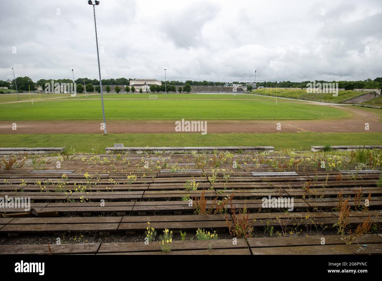 Nuremberg, Germany. 07th July, 2021. View from the southwestern rampart ...