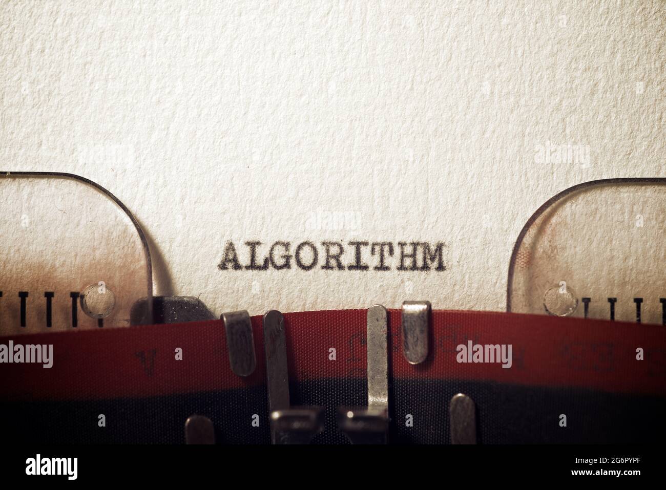 The word algorithm written with a typewriter Stock Photo - Alamy The word algorithm written with a typewriter Stock Photo - Alamy