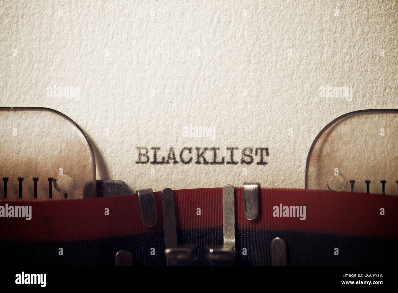 Blacklisting blacklisted blacklist hi-res stock photography and images ...