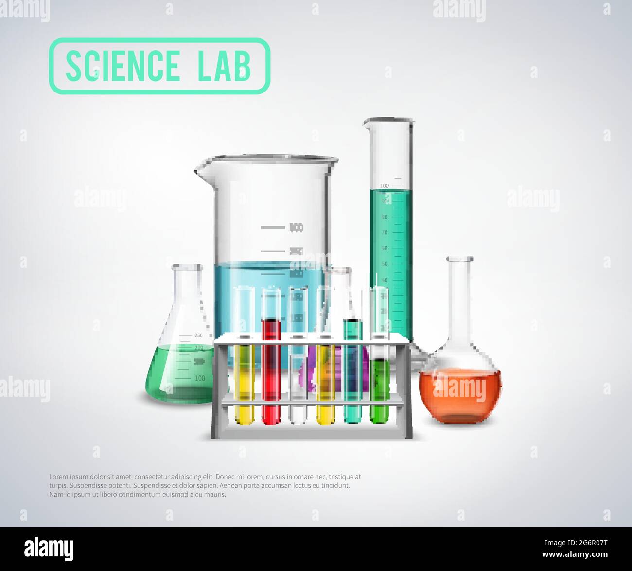 Laboratory Glass Jars Stock Vector Images - Alamy