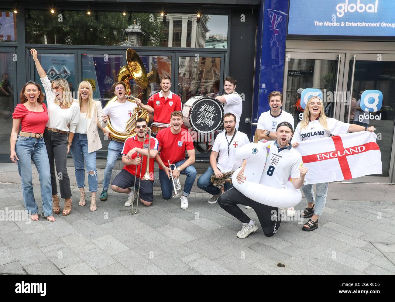 Liz McClarnon, Jenny Frost and Natasha Hamilton of Pop Group Atomic ...