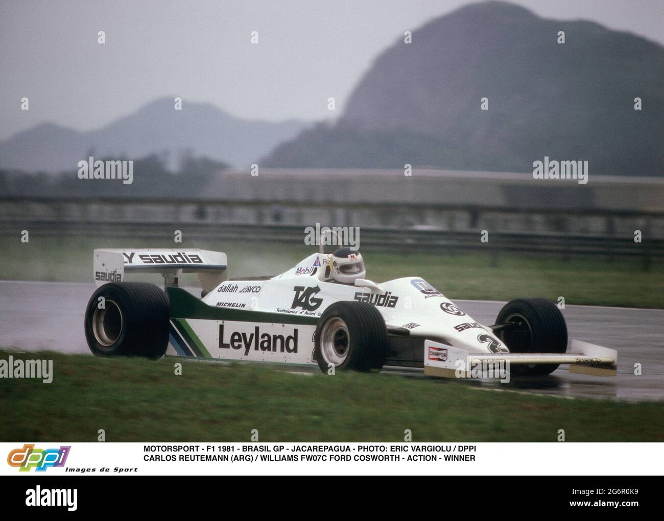 MOTORSPORT - F1 1981 - BRASIL GP - JACAREPAGUA - PHOTO: ERIC VARGIOLU ...