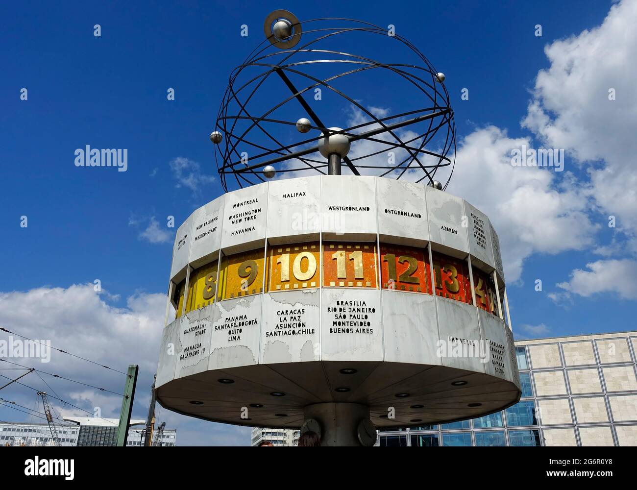 World Clock (German: Weltzeituhr), also known as the Urania World Clock ...