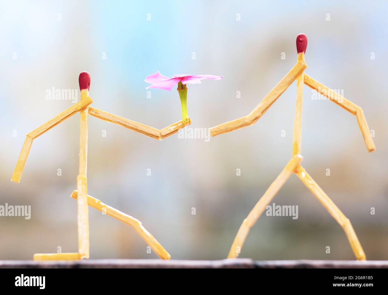 Matchstick art photography used matchsticks to create the character ...