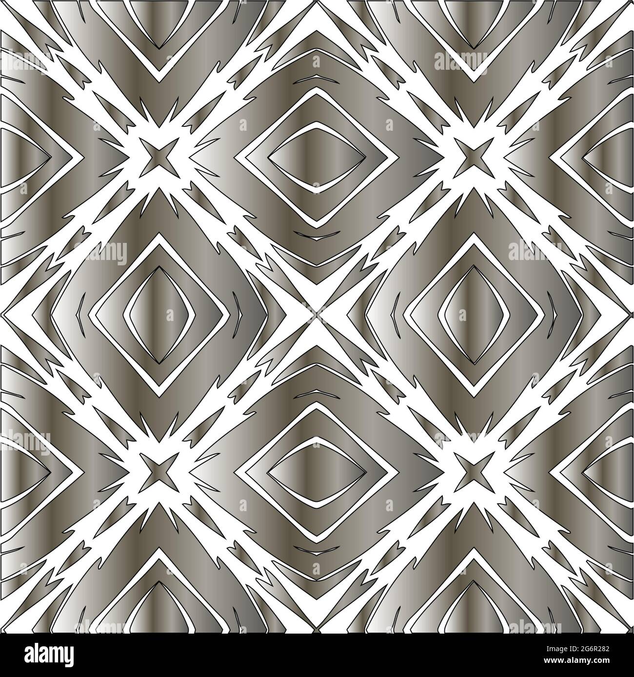 Silver metallic gradient with repeat Pattern . Abstract metallic ...