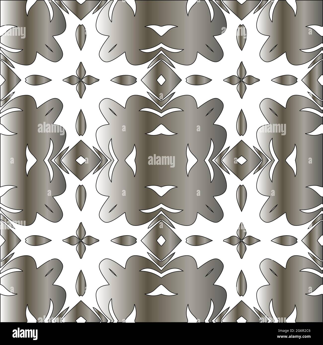 Silver metallic gradient with repeat Pattern . Abstract metallic ...