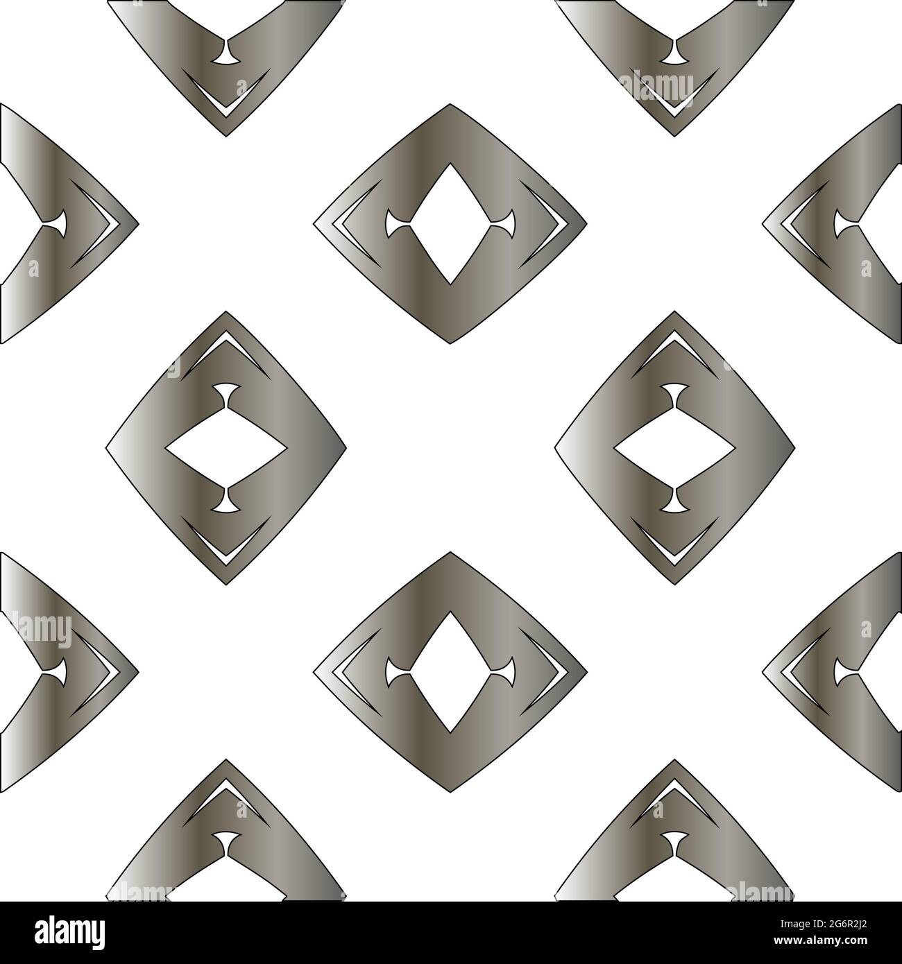 Silver repeat patterns Cut Out Stock Images & Pictures - Alamy