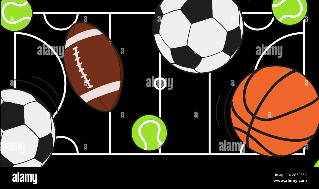 Multiple Sports Backgrounds