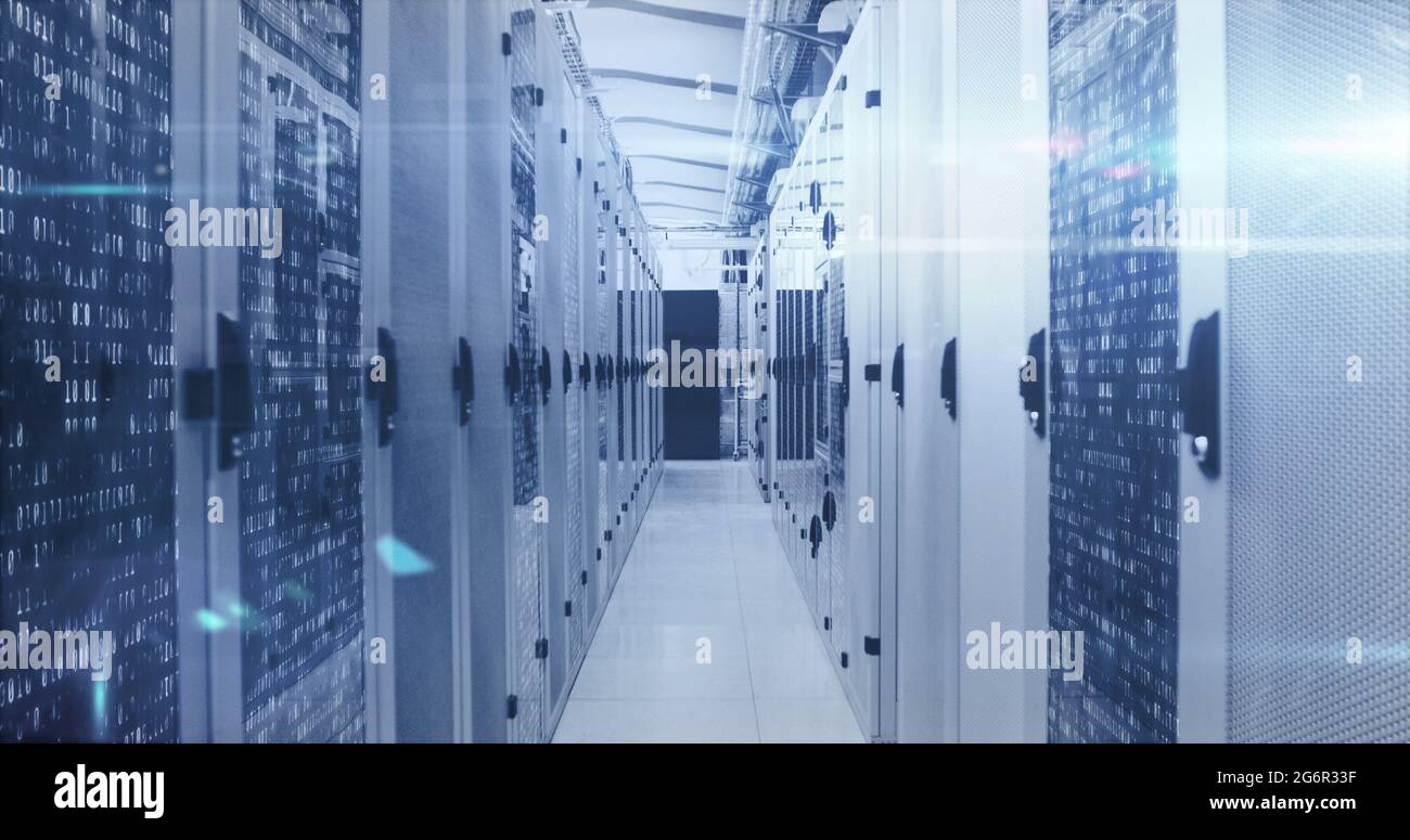 Data processing through data processing centre Stock Photo - Alamy
