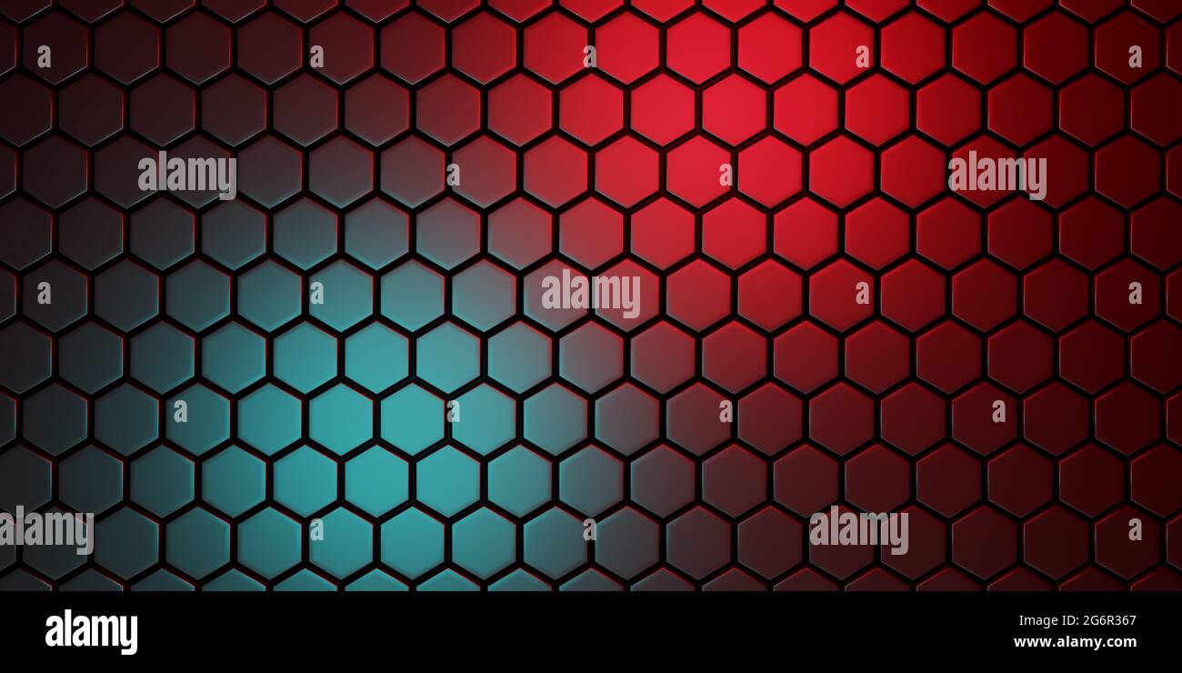 Red Futuristic Background