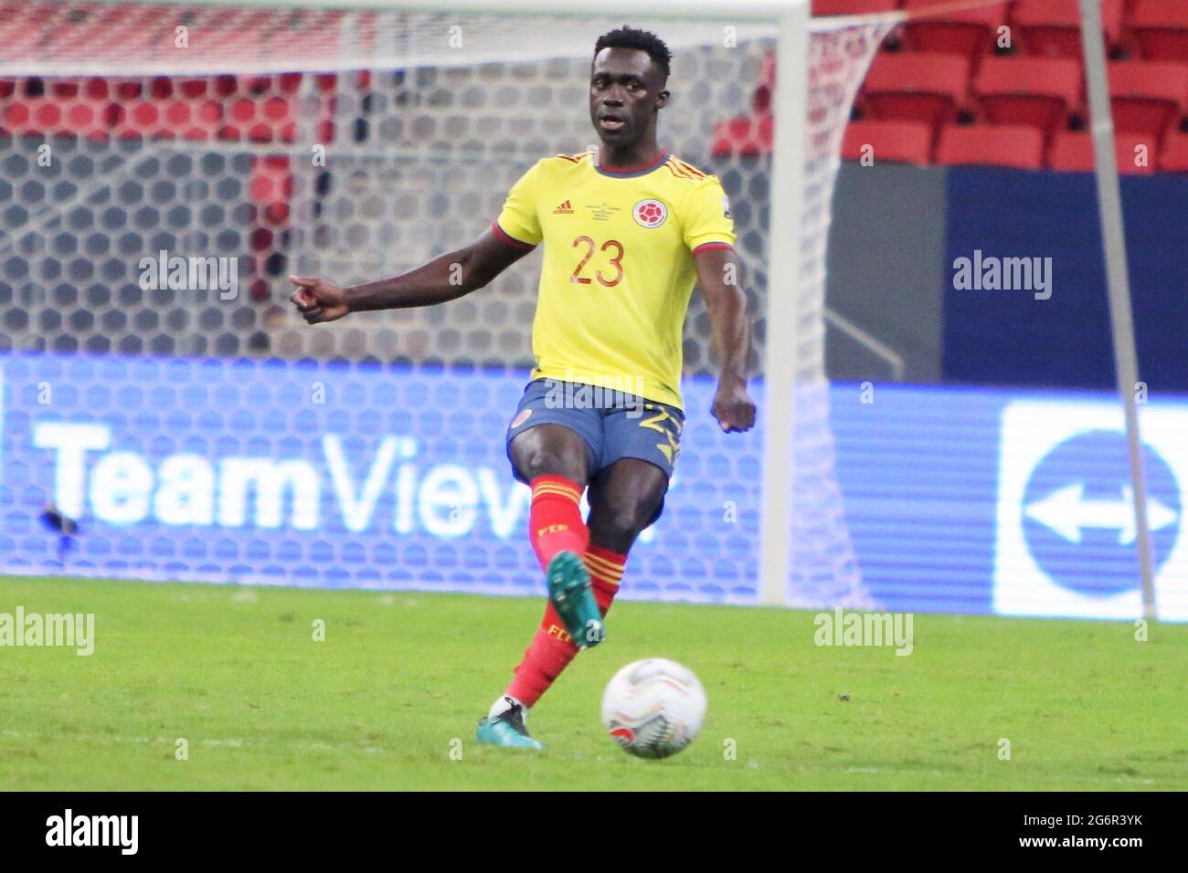 Davinson Sanchez of Colombia during the Copa America 2021, semi-final ...