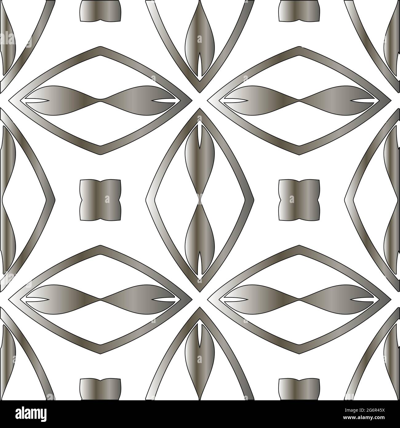 Patterns wallpaper metallic Stock Vector Images - Alamy