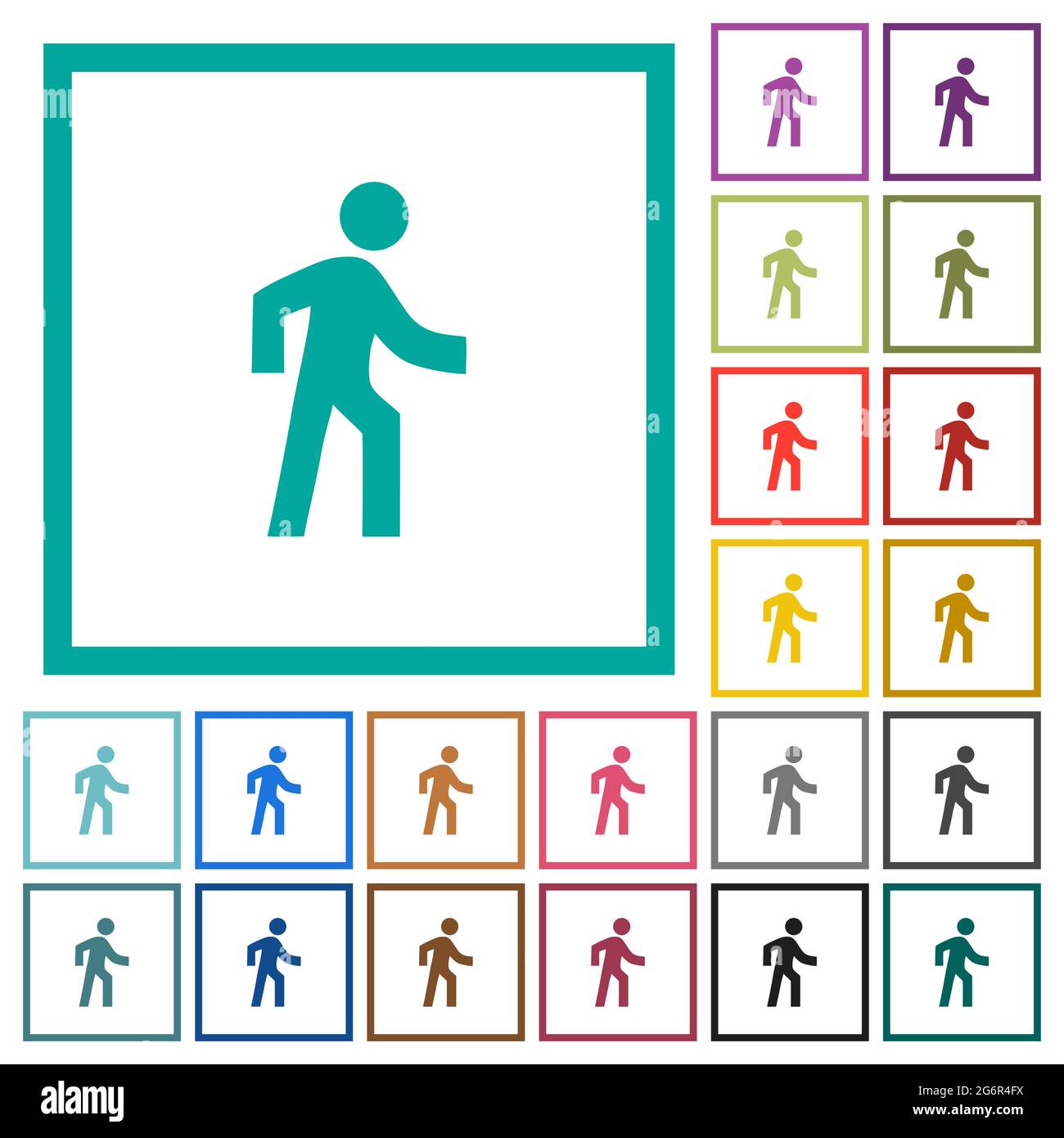 Hike pedestrian Stock Vector Images - Alamy