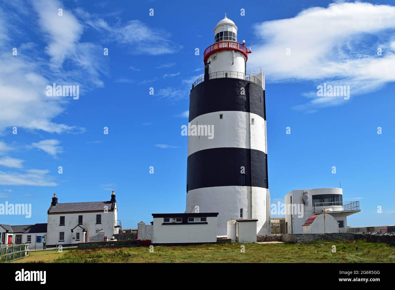 A photo of the Hook lighthouse, one of the oldest in the world and ...