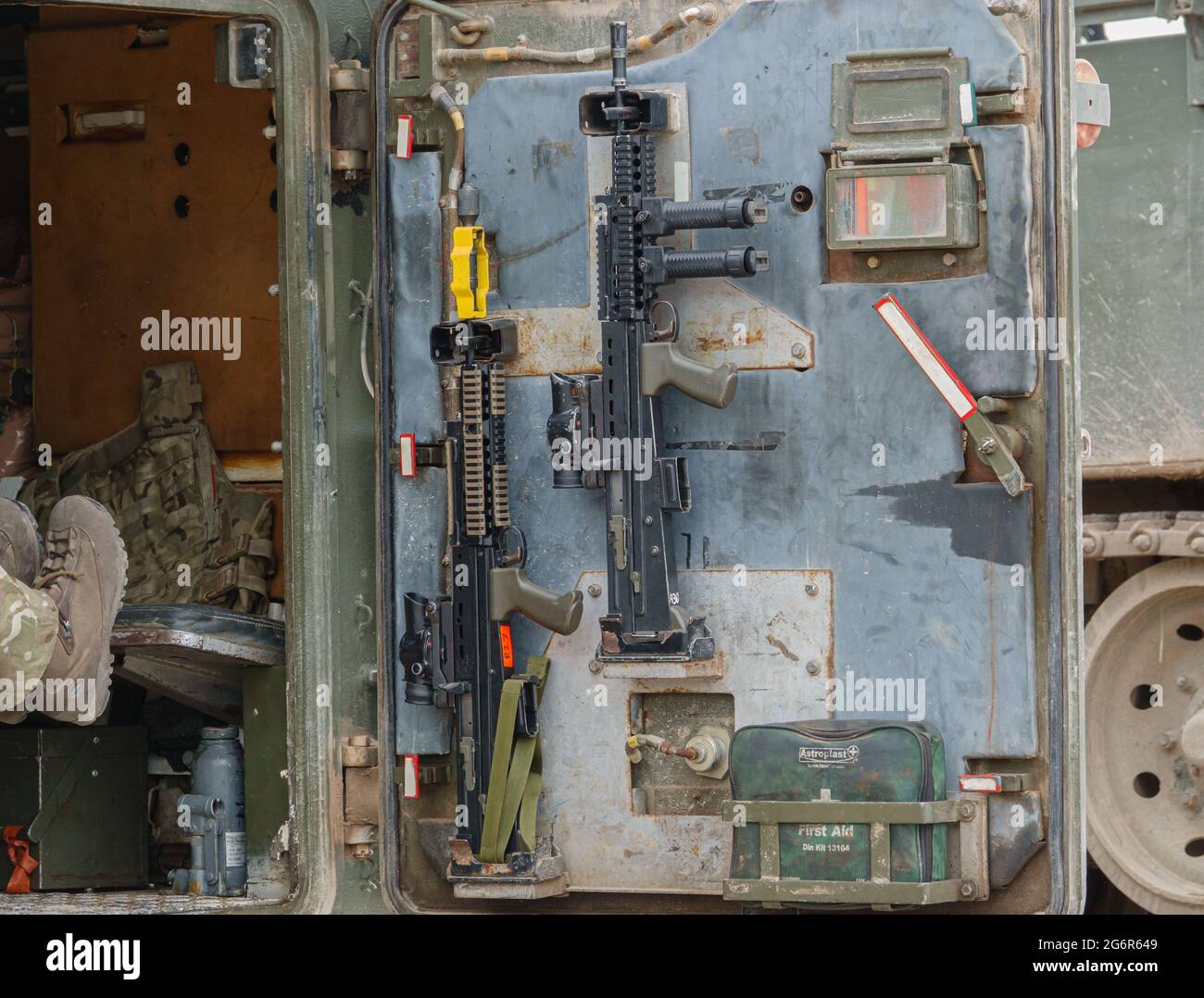 Military Tank Inside